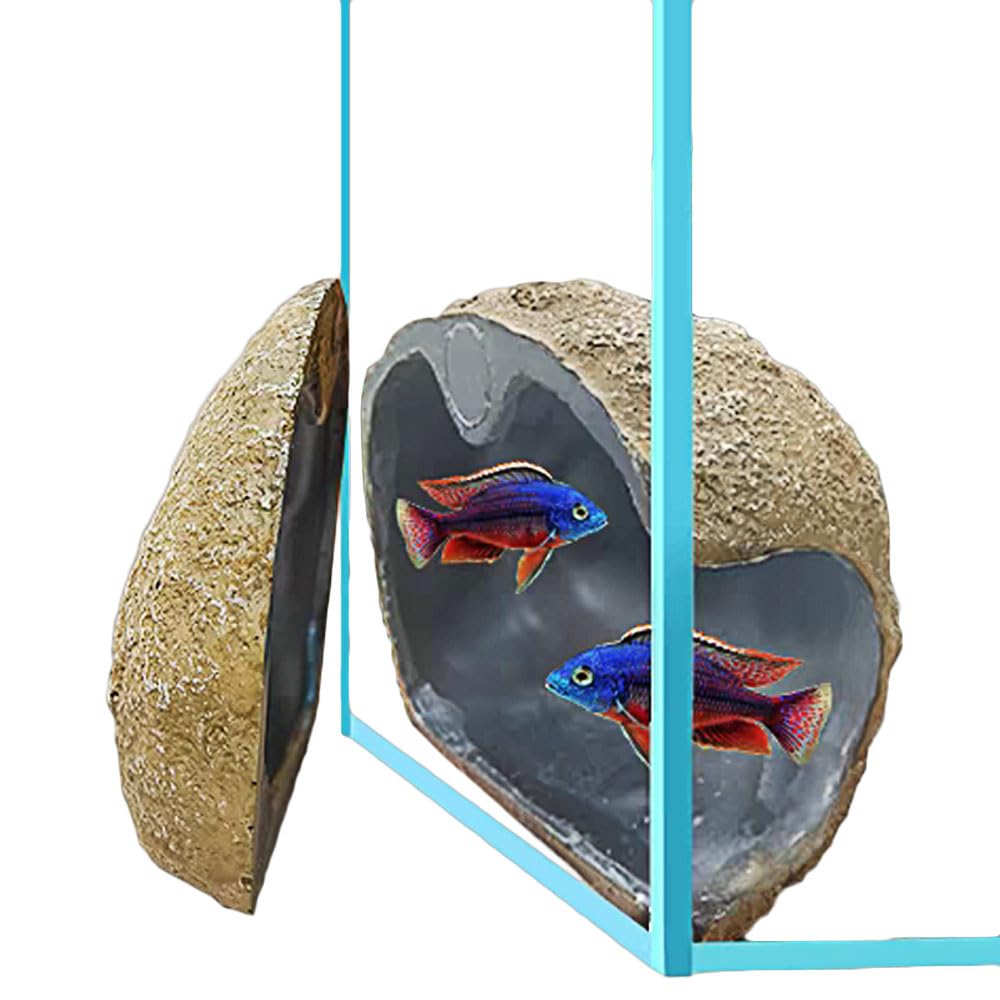 Amazon.com: Innovative Magnetic Detachable Aquarium Fish Hideout ...