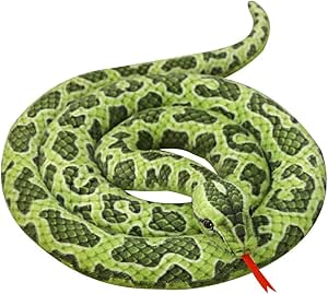 Amazon.com: Wgxzyq Simulated Snake Stuffed Animal, Large King Cobra ...