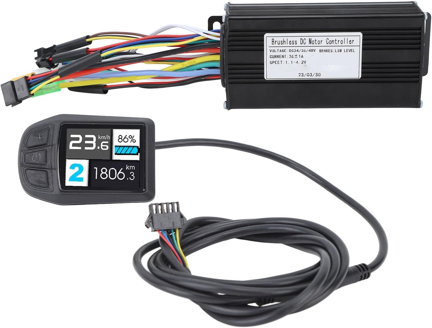 Amazon.com : Electric Bike Controller Kit, Electric Bike Conversion Set ...