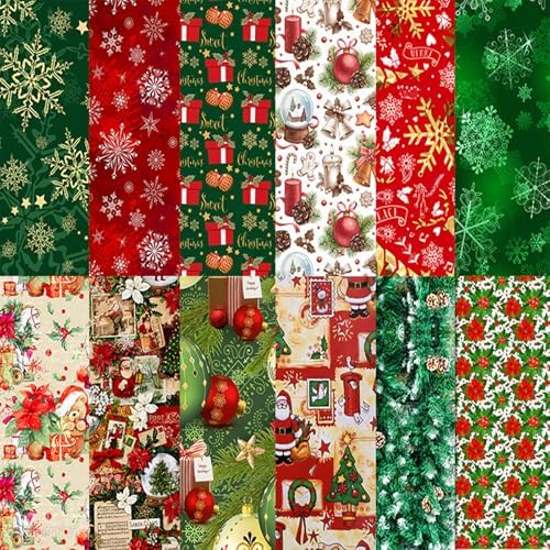 12 Designs Christmas Pattern Paper Pack, 24 Sheet Christmas Scrapbook ...