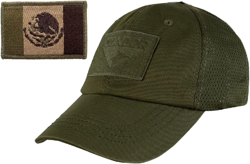 Amazon.com: Mexico Tactical Bundle (Operator Cap & Patch) - Olive Mesh ...