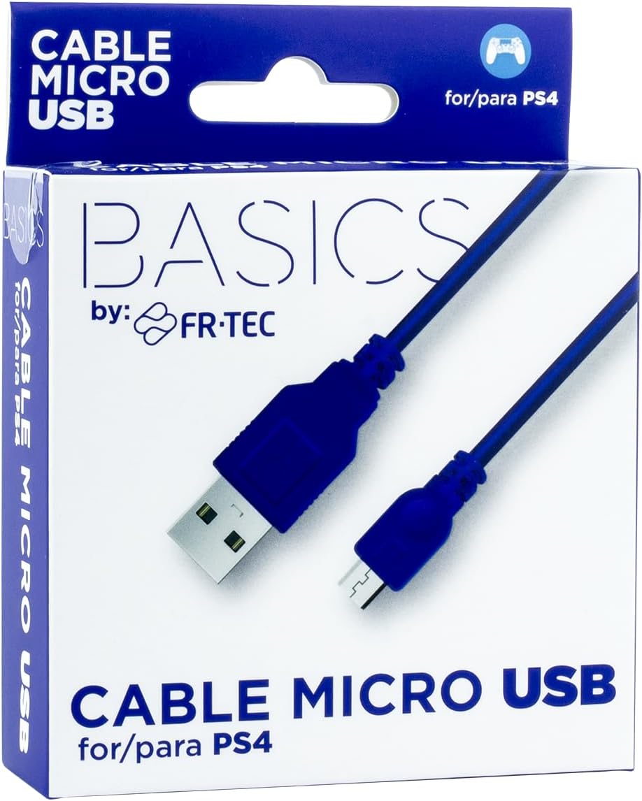 FRTEC - Micro USB to USB Cable 3 Meters for Dualshock Playstation 4 ...