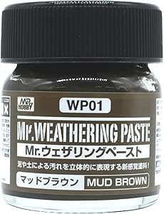 Amazon | GSI クレオス(GSI Creos) Mr.ウェザリングペースト マッドブラウン 40ml 模型用塗料 WP01 | カラー塗料 通販