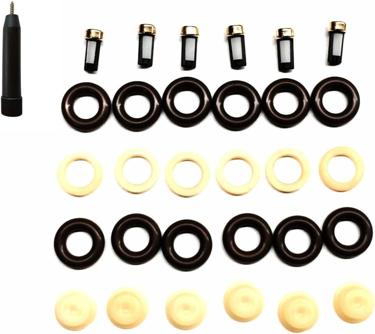 Amazon.com: (Complete) Fuel Injector Rebuild Kit for Bosch with ...