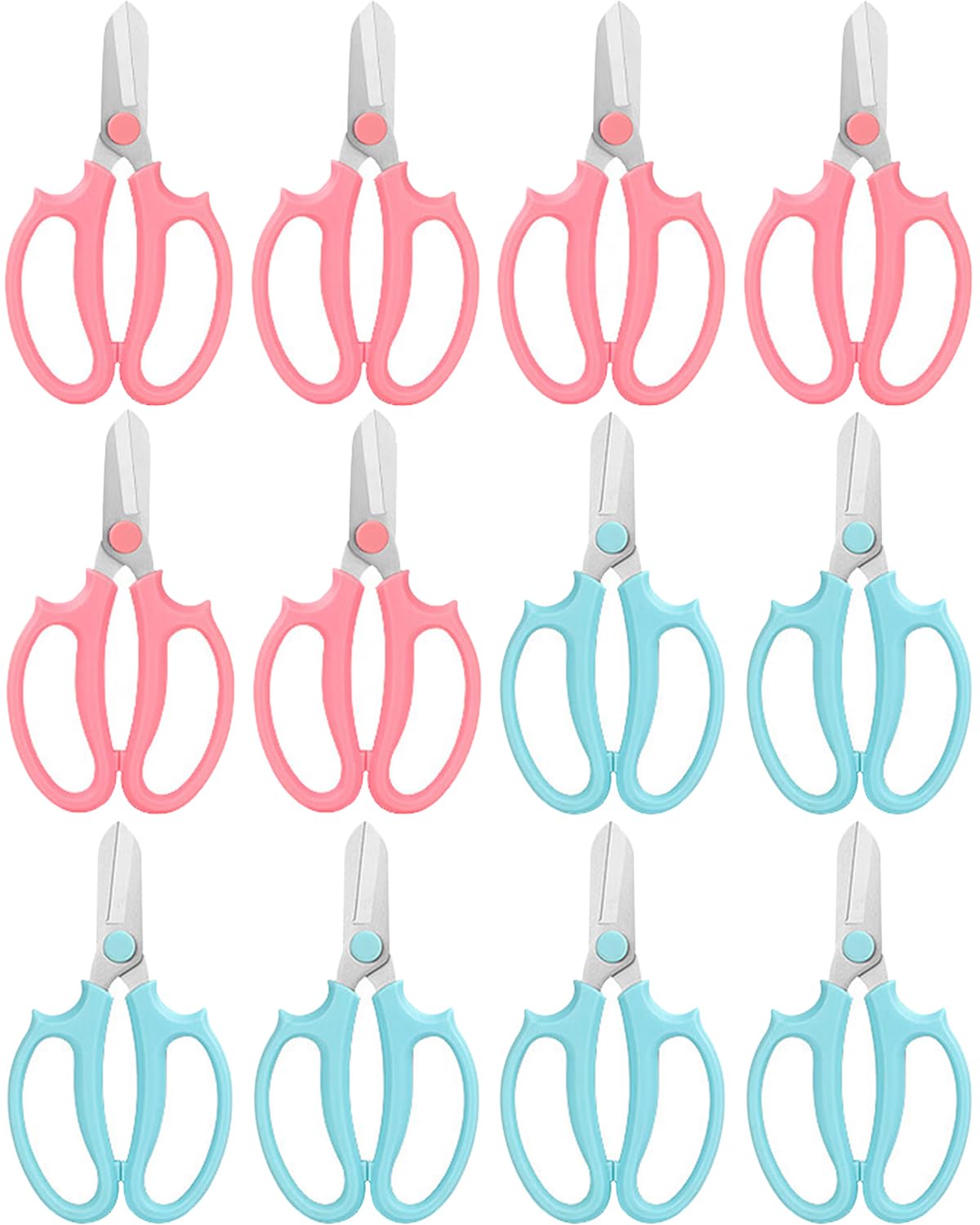 Amazon.com : Flower Scissors 12 Pcs - Stainless Steel Floral Scissors ...