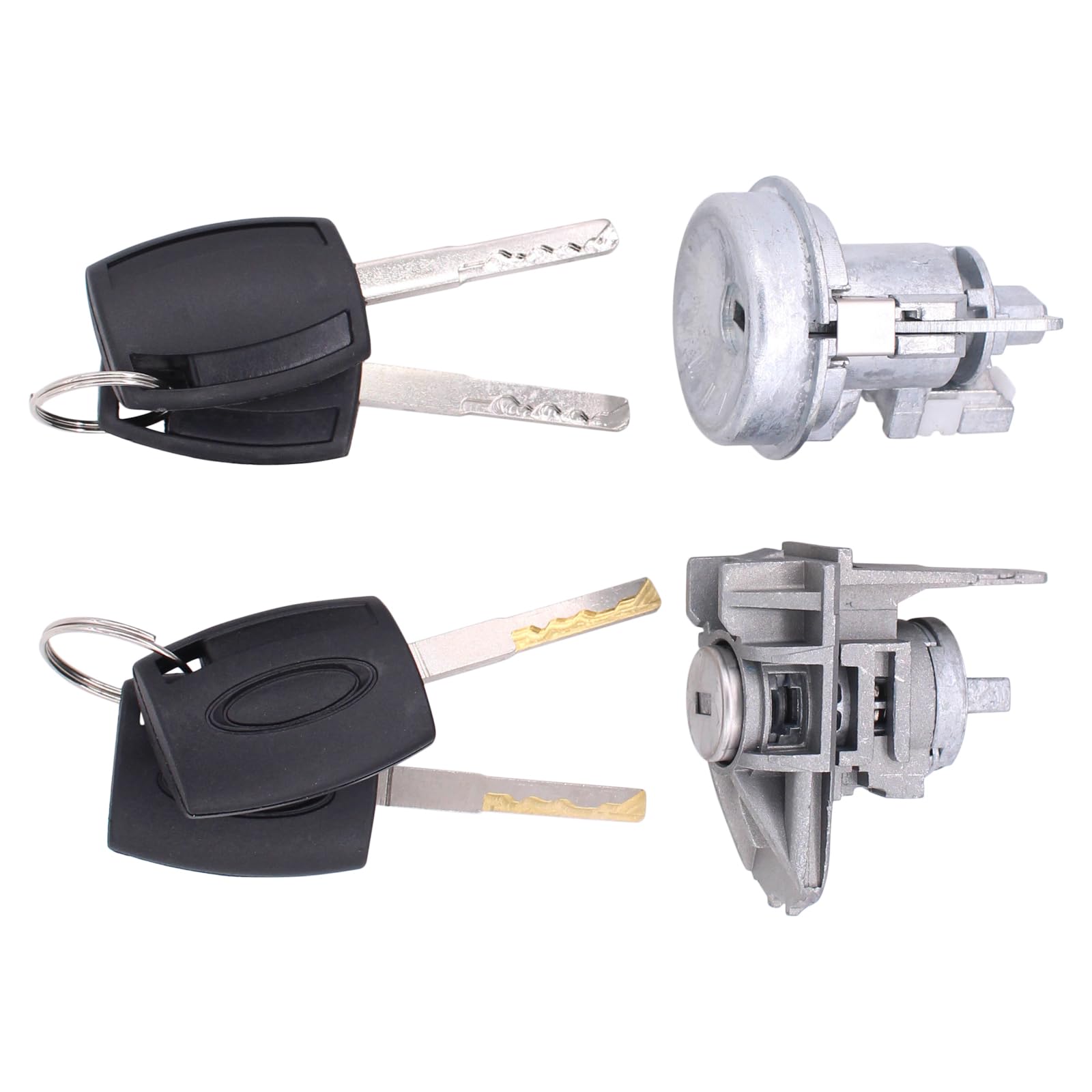 Amazon.com: MOTOKU Ignition Switch Door Lock Cylinder with Keys Kit for ...