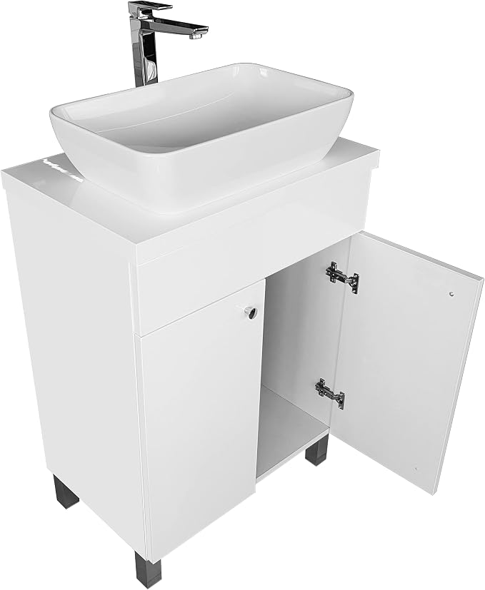 Aufsatzwaschbecken Mit Unterschrank Stehend