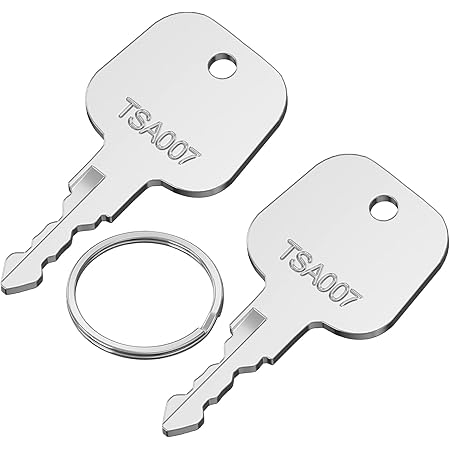Key for TSA Luggage Locks 2PCS, Ancable TSA007 Master Luggage Keys ...