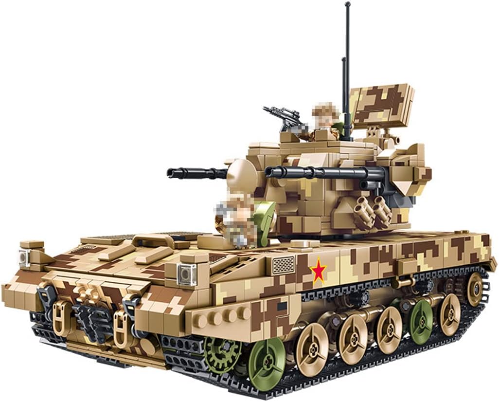 Amazon.com: Audio Technics Military Tank Building Block, Technics WW2 ...