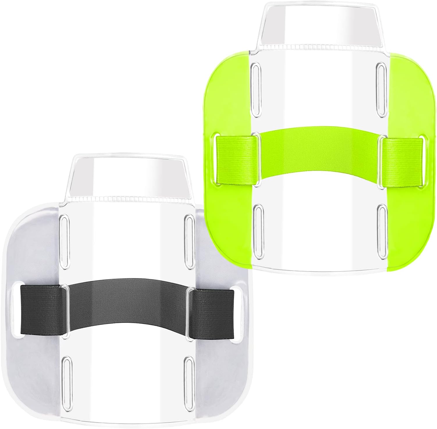 Vicloon Arm Badge Holders, 2pcs License Badge Armband ID Card Holder ...