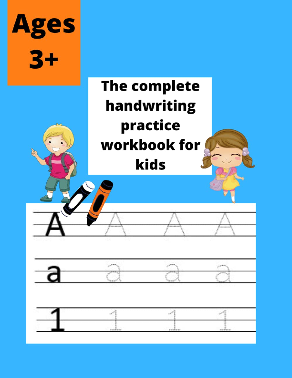 Buy The complete handwriting practice workbook for kids: racing Letters ...