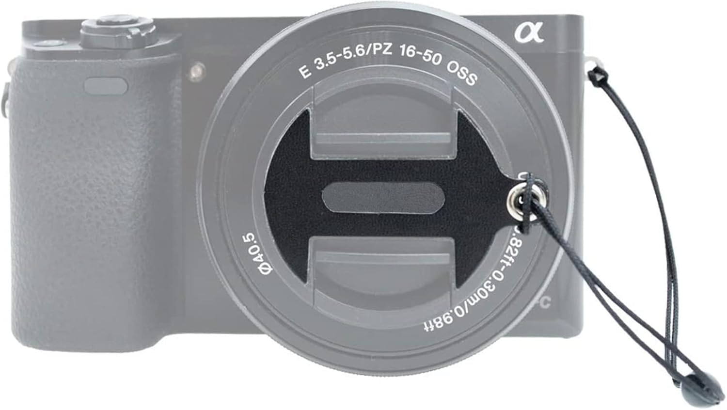 Amazon.com : Foto&Tech 2PC 40.5mm Leather Lens Cap Sticker Logo Cut Out ...