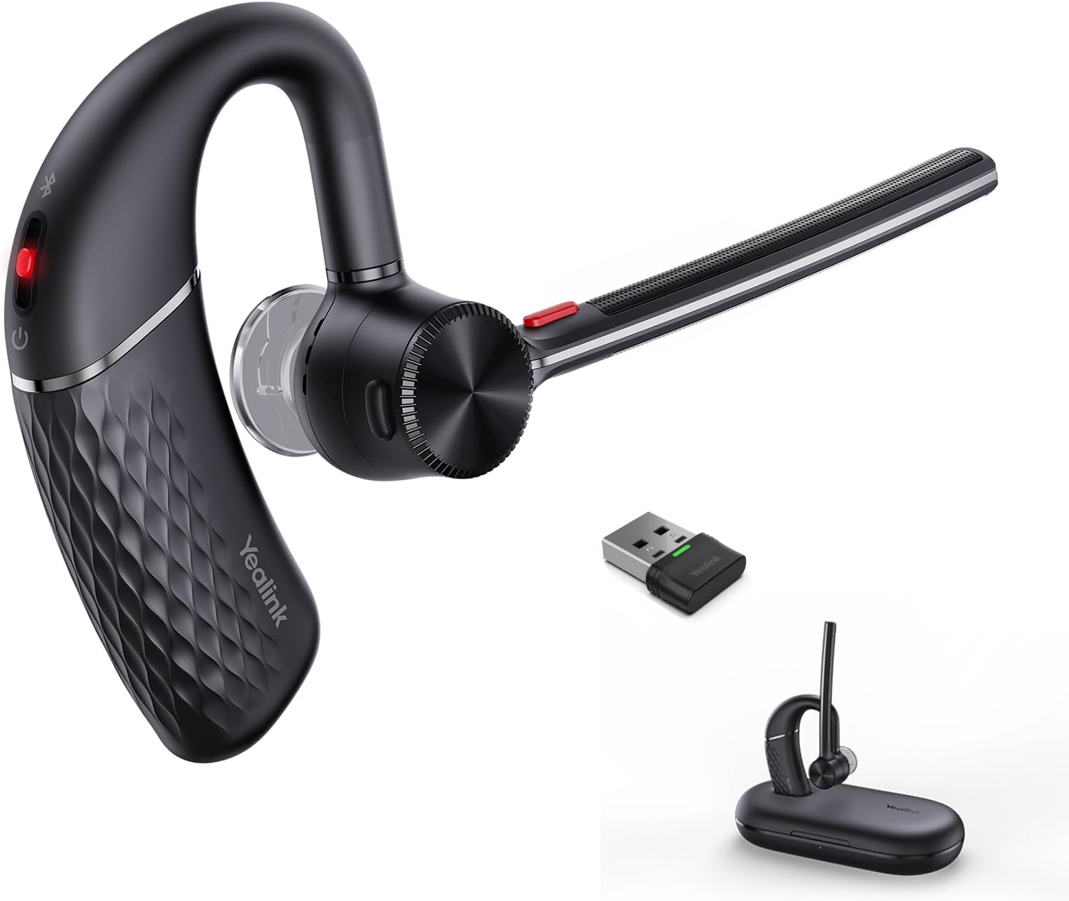 Yealink BH71 Pro Bluetooth Headset Teams Certified, Bluetooth Earpiece ...