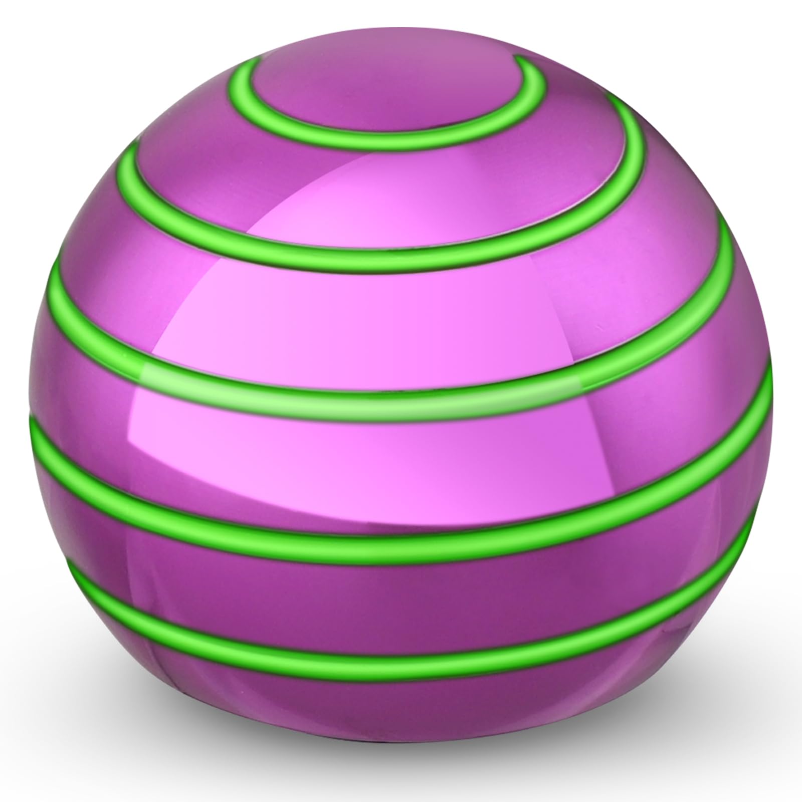 Amazon.com: Luminous Desk Spinning Ball Toys for Kids Adults, Metal ...