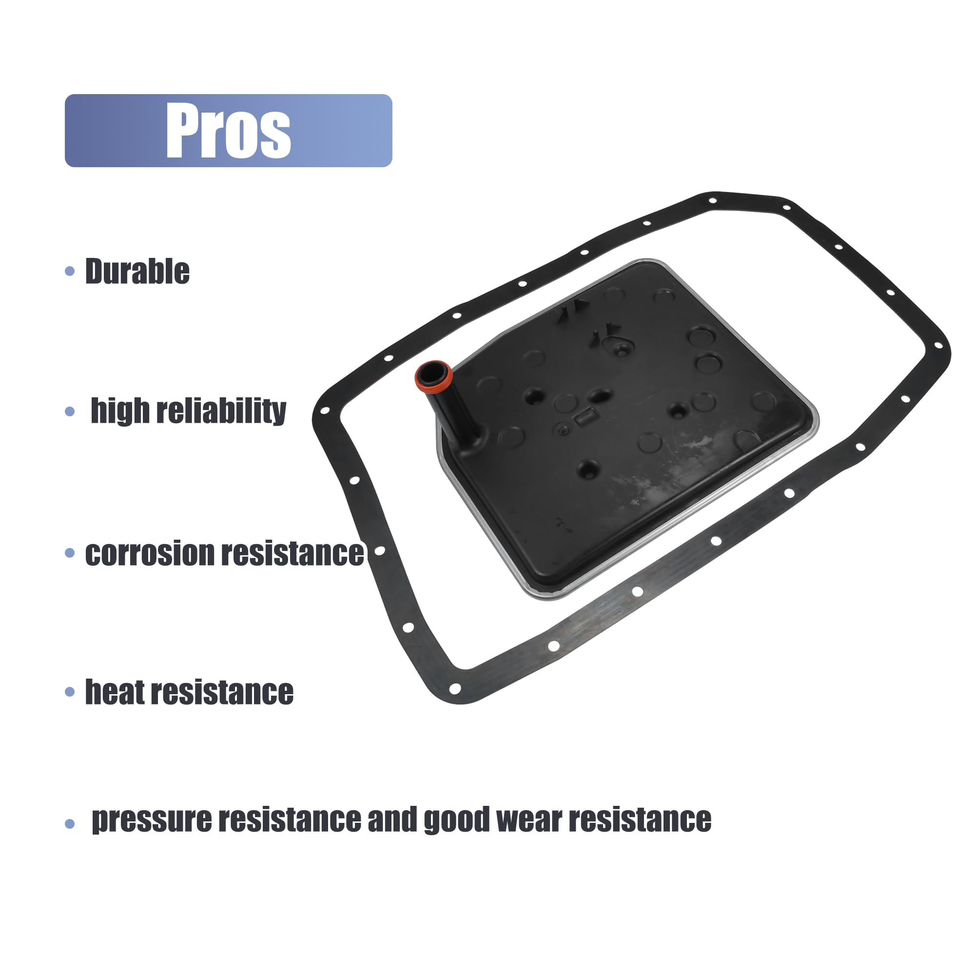 Snapklik.com : Automatic Transmission Filter Oil Pan Gasket Kit For ...