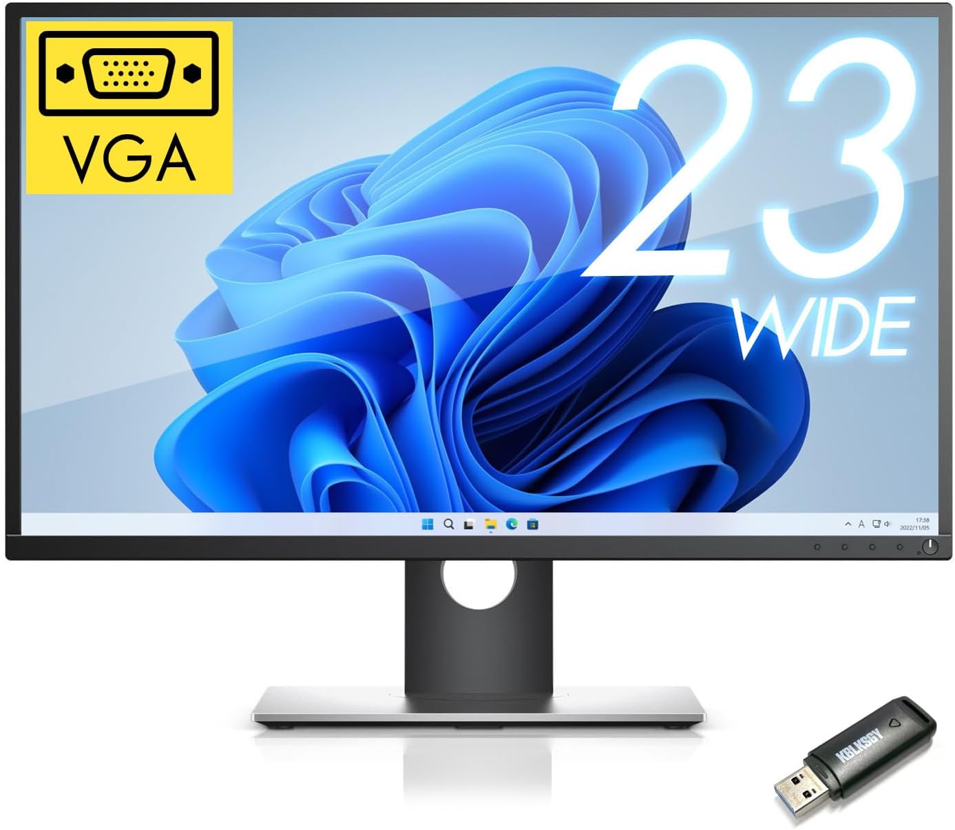 Amazon.co.jp: Dell ディスプレイ モニター P2314H 23インチ/フルHD/IPS非光沢/8ms/VGA,DVI,DP ...