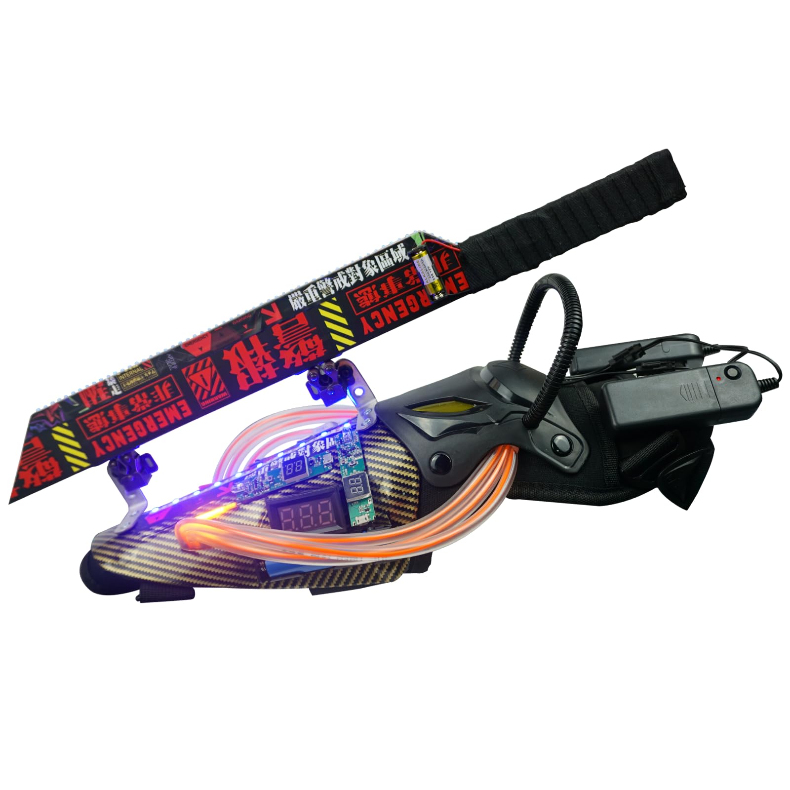 Amazon.com: foymi New Upgrade Cyberpunk Arm with LED Lights, Cyberpunk ...