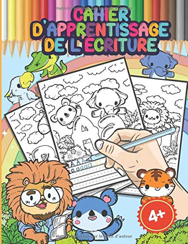 Buy Cahier D'apprentissage De L'écriture: Apprendre les Lettres, Livre ...