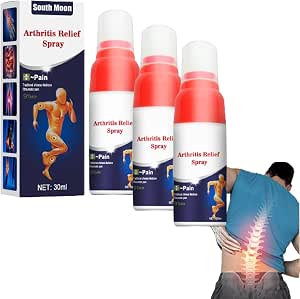 South Moon Lumbar Spine Cold Gel Spray, Lumbar Pain Relief Herbal Spray ...