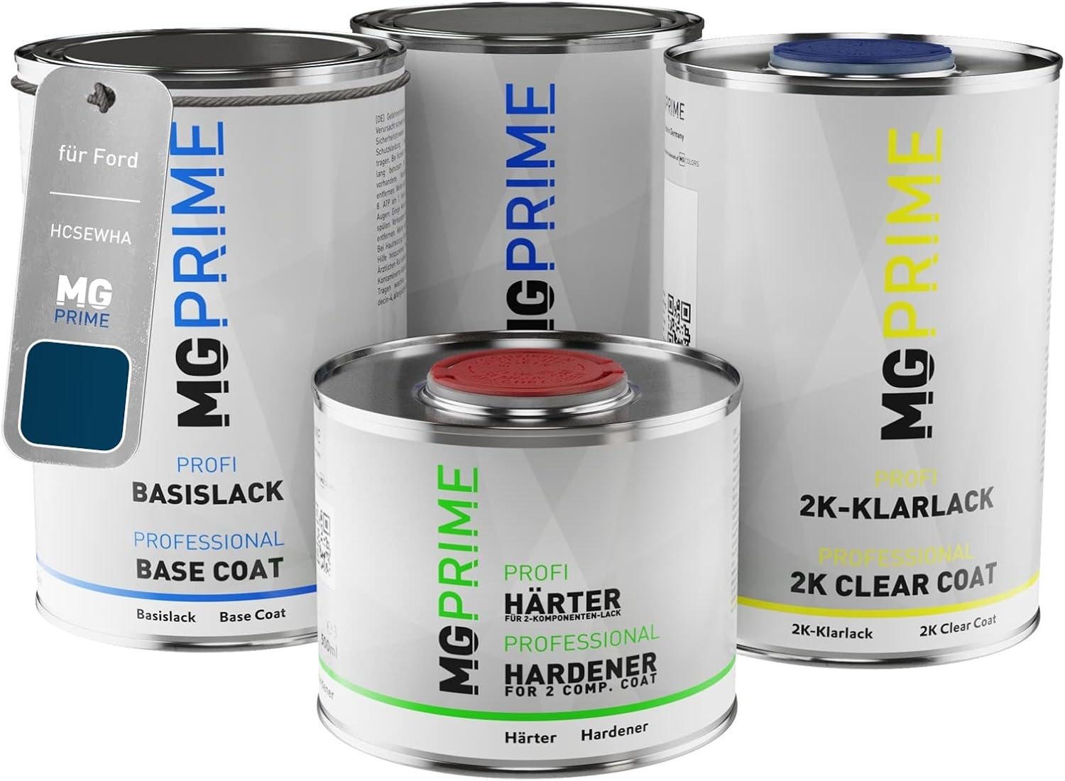 MG PRIME Car paint Can set for Ford HCSEWHA / PN4E30 / N6 Blue ...