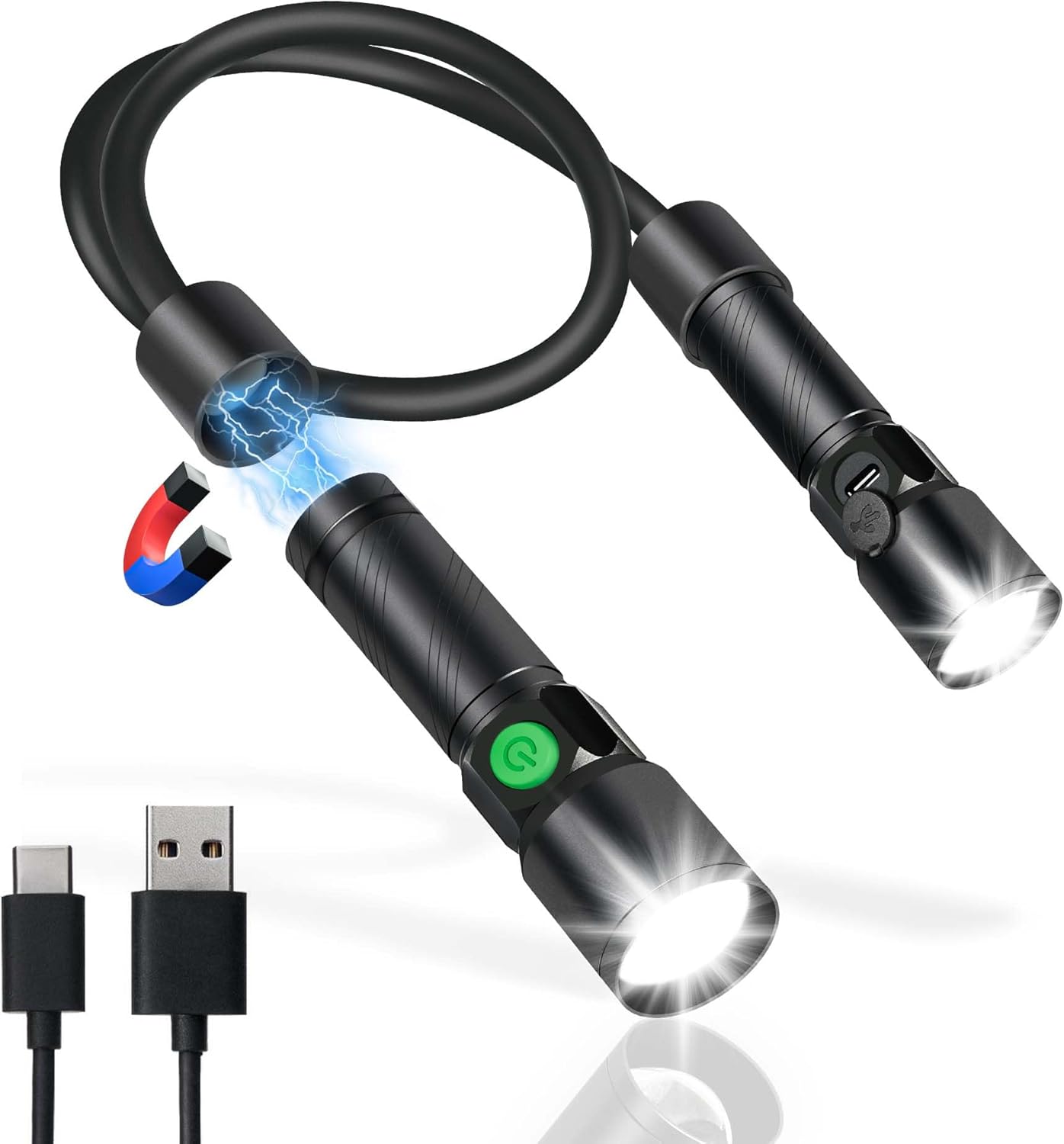 Amazon.com: CLAKAP LED Neck Light, 1800 Lumens Bright Rechargeable Neck ...