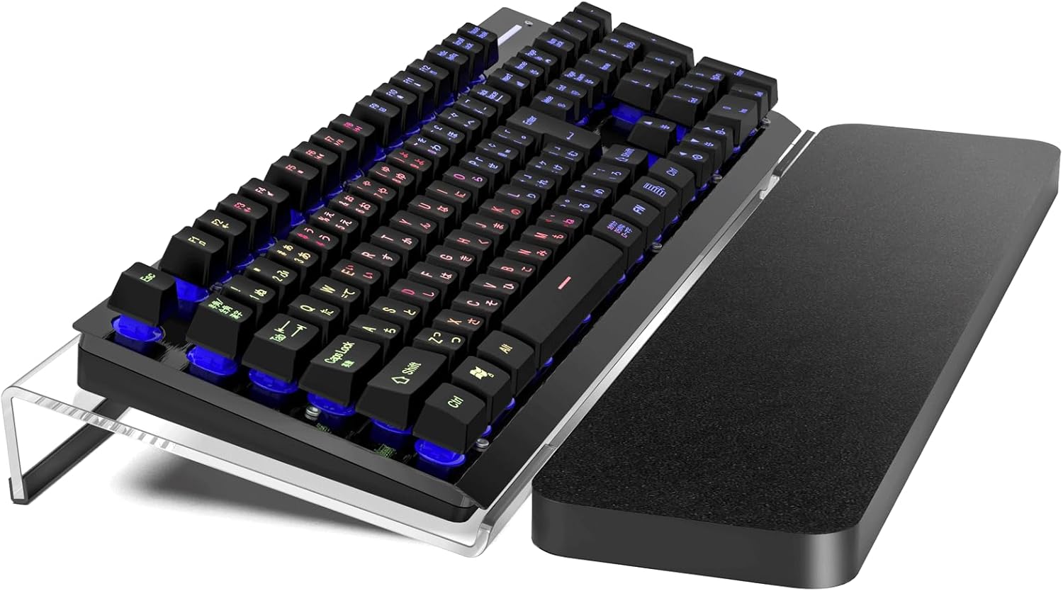 Amazon.com : Computer Keyboard Stand with Keyboard Wrist Rest, Acrylic ...
