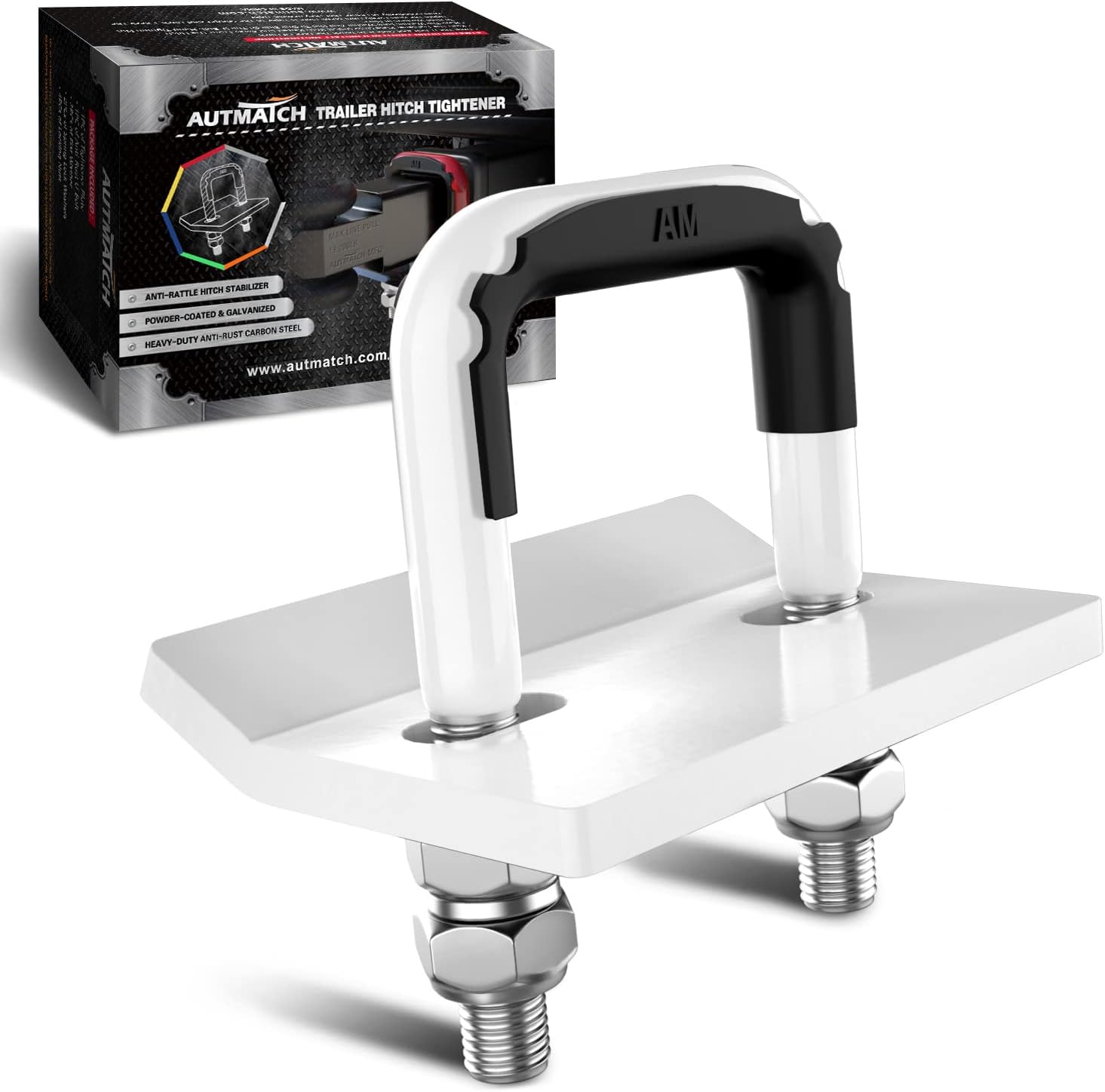 Amazon.com: Covzoe 2 Pack Hitch Tightener, Anti Rattle Stabilizer for 1 ...