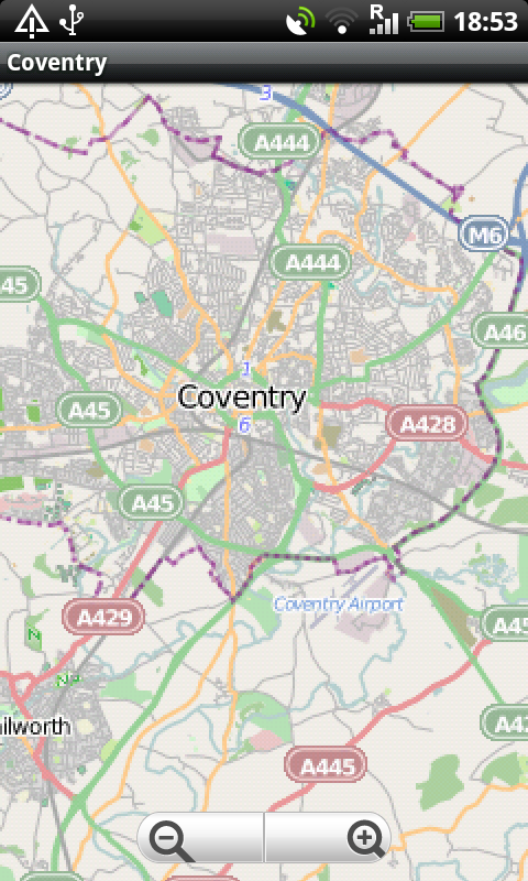 Coventry Street Map:www.amazon.com:Appstore for Android
