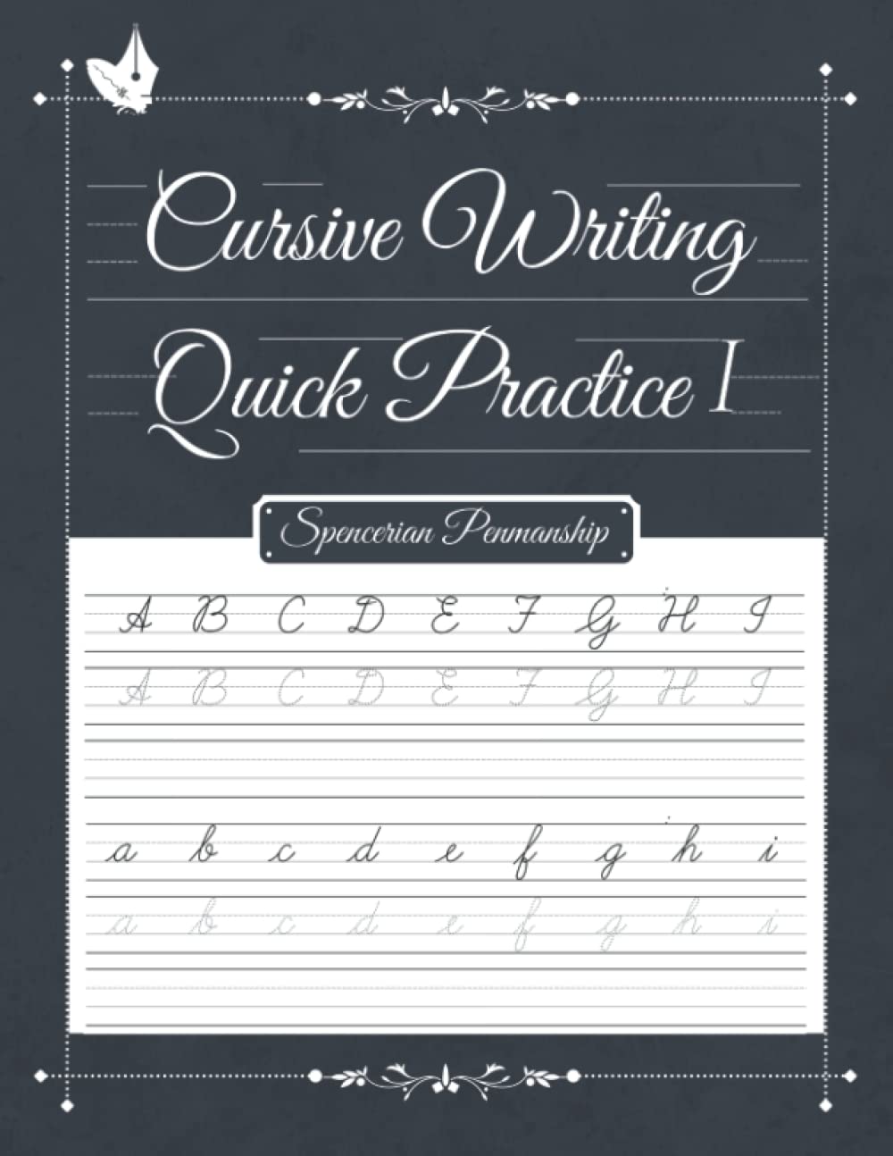 Featherrunes Cursive Writing Quick Practice Copybook 1: Traditional Old ...