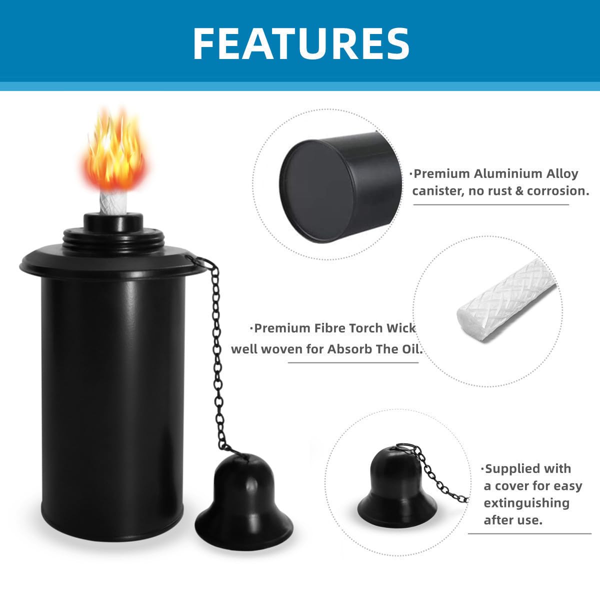 Tiki Torch Replacement Canisters The Best Tiki Torch Replacement