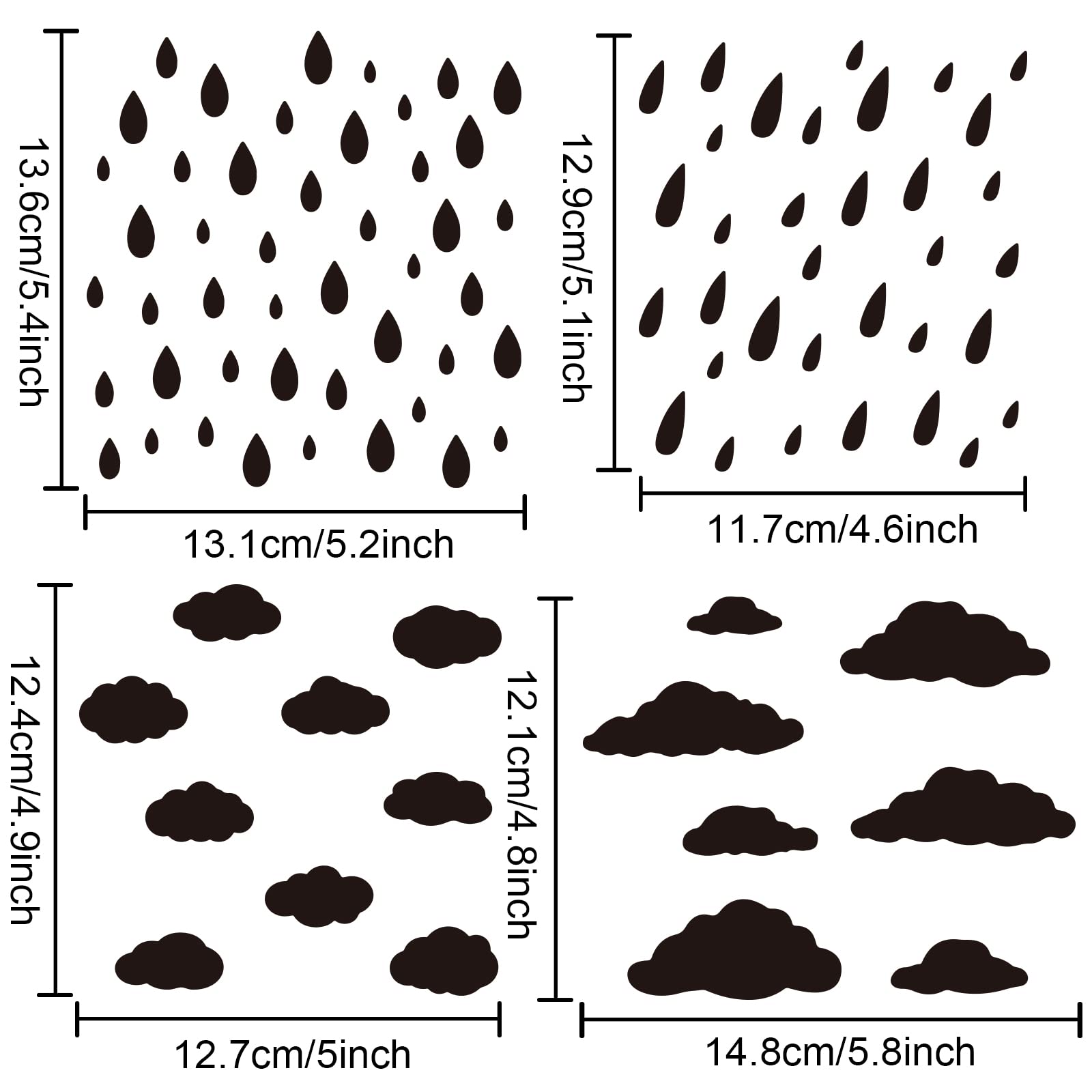 Raindrop Stencil Free Raindrop Fine Motor Mat Printables – 3