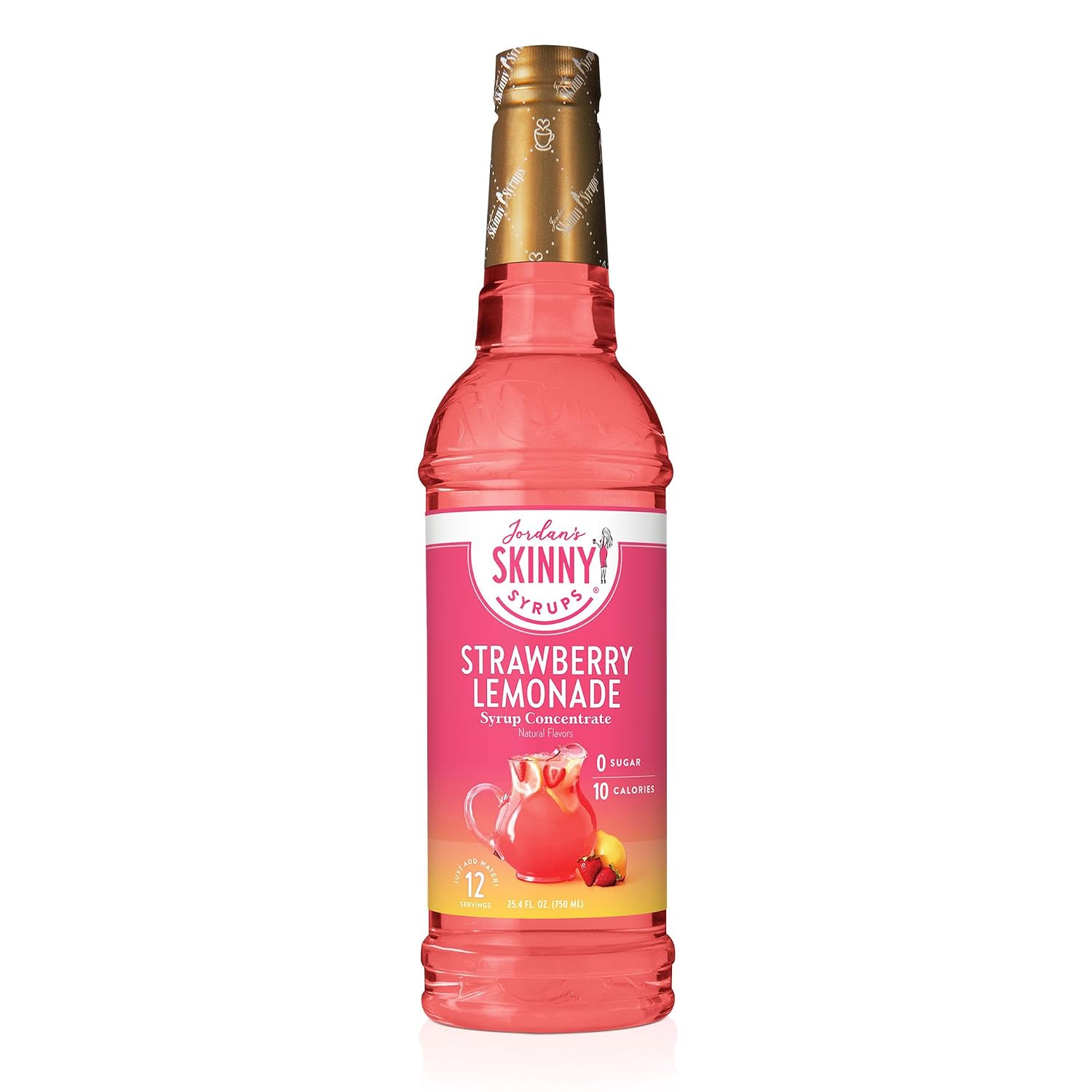 Amazon.com : Jordan's Skinny Mixes Sugar Free Syrup, Strawberry ...