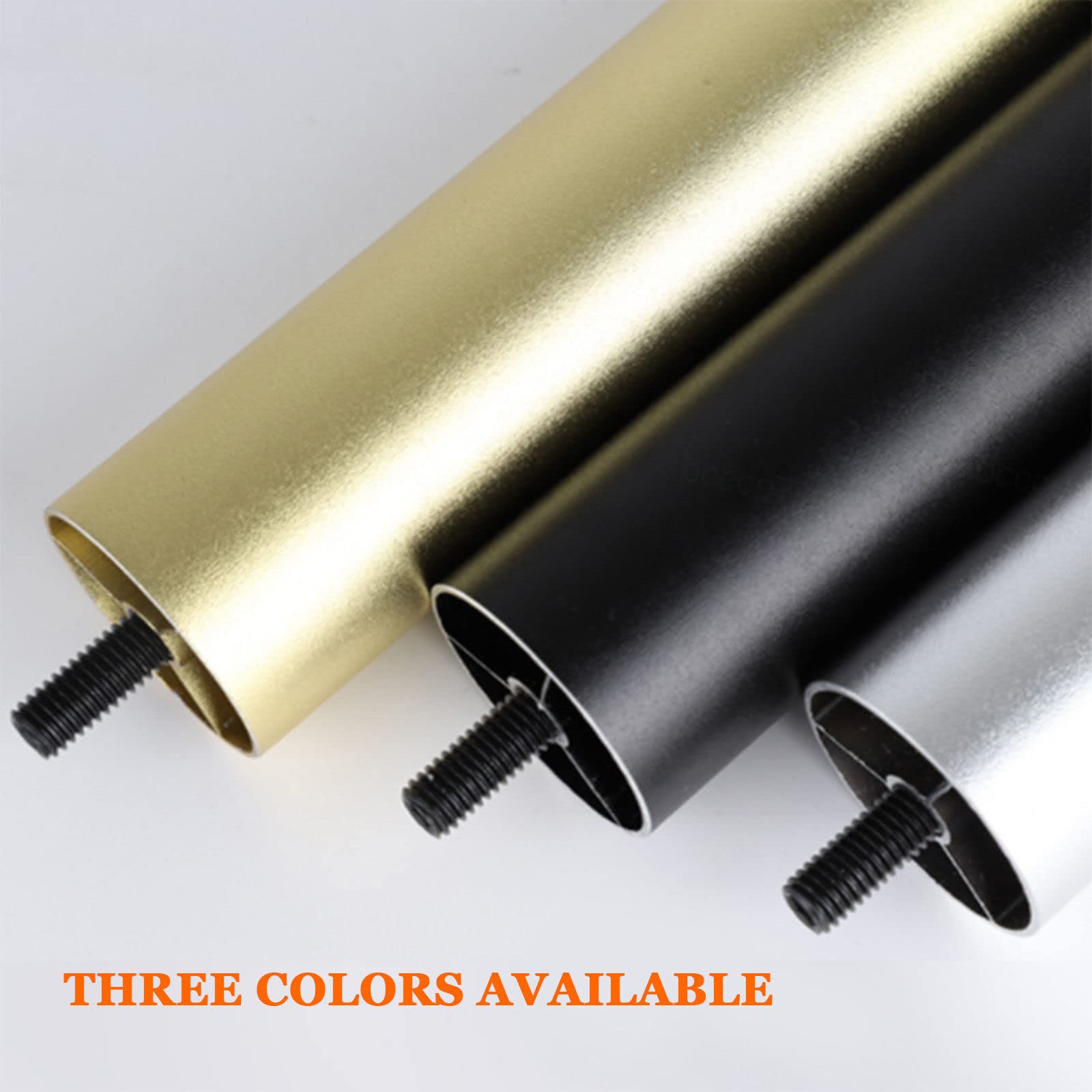 Lowe Sofa Leg Replacement 4pcs 8 Inch Metal Leg For Furniture, 20 Cm