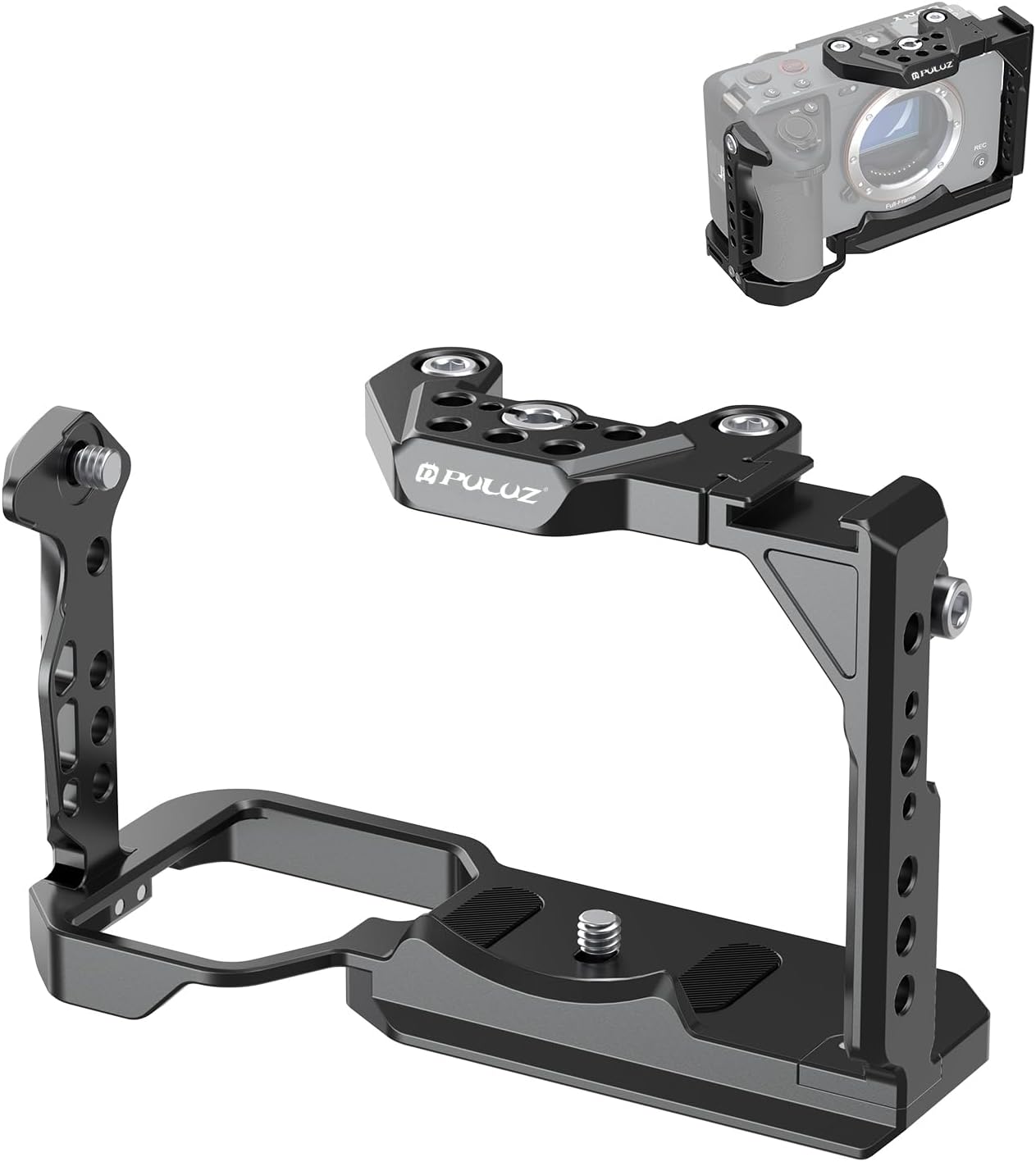 Amazon.com : FX30 FX3 Camera Cage, FX3 FX30 Cage with Cold Shoe Port ...