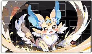 Amazon.com: New Mlikemat Playmat Purrely TCG CCG OCG Trading Card Game ...