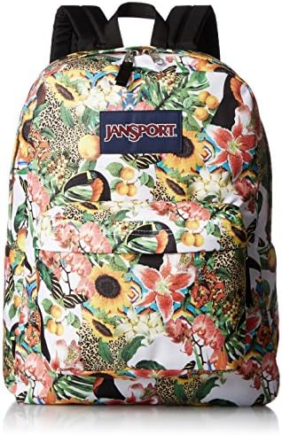 Amazon.com | JanSport Unisex SuperBreak Multi Jungle Jam Backpack ...
