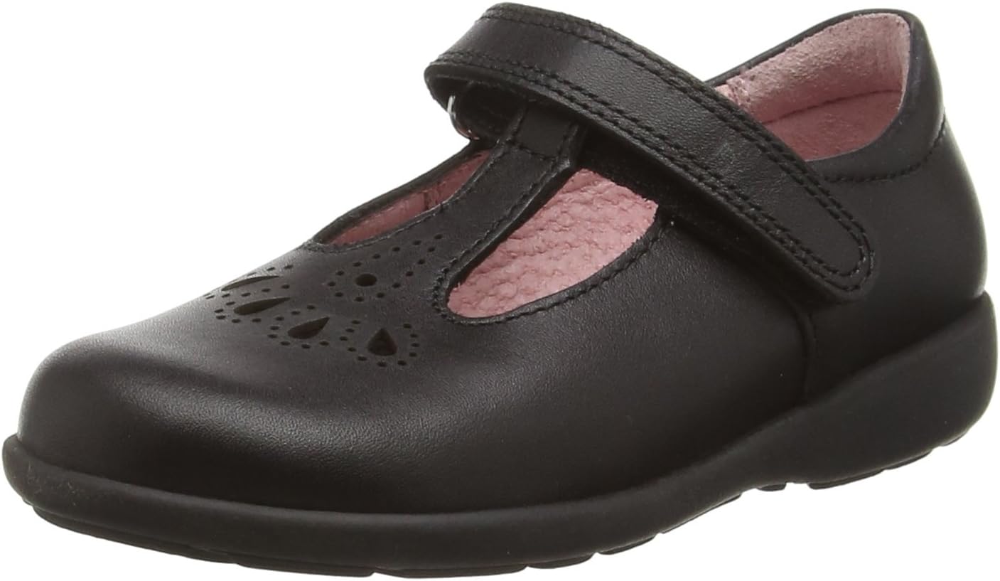 Amazon.com | Startrite Girl's Daisy May School Shoes 6 F Black | Shoes