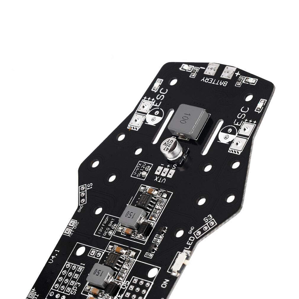Mini Power Distribution Board PDB PCB LED for QAV250 CC3D Flight ...