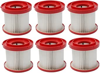 Donkivvy 6 Pcs Vacuum HEPA Filters Replacement Filter Compatible with ...