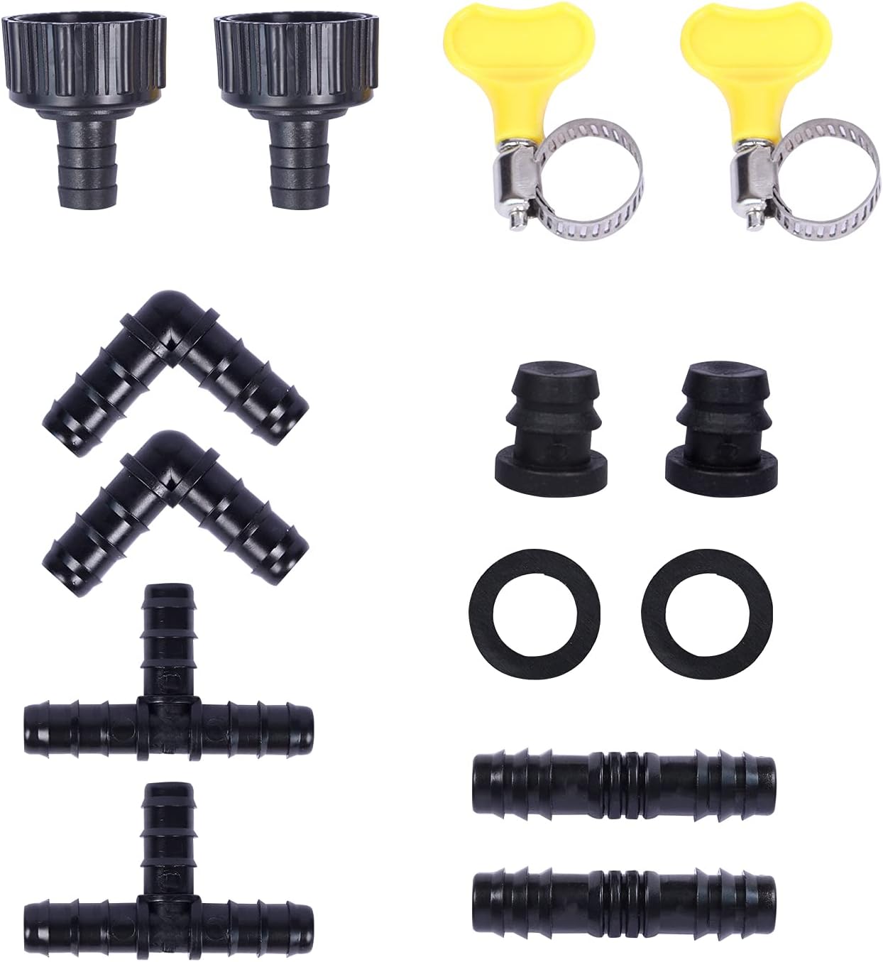 Amazon.com : Garden Hose Accessories, Soaker Hose Coupler Accessory ...