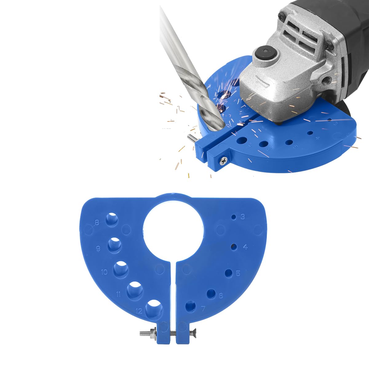 Drill Bit Sharpener for All Bits - Drill Bit Grinding Attachment, Power ...