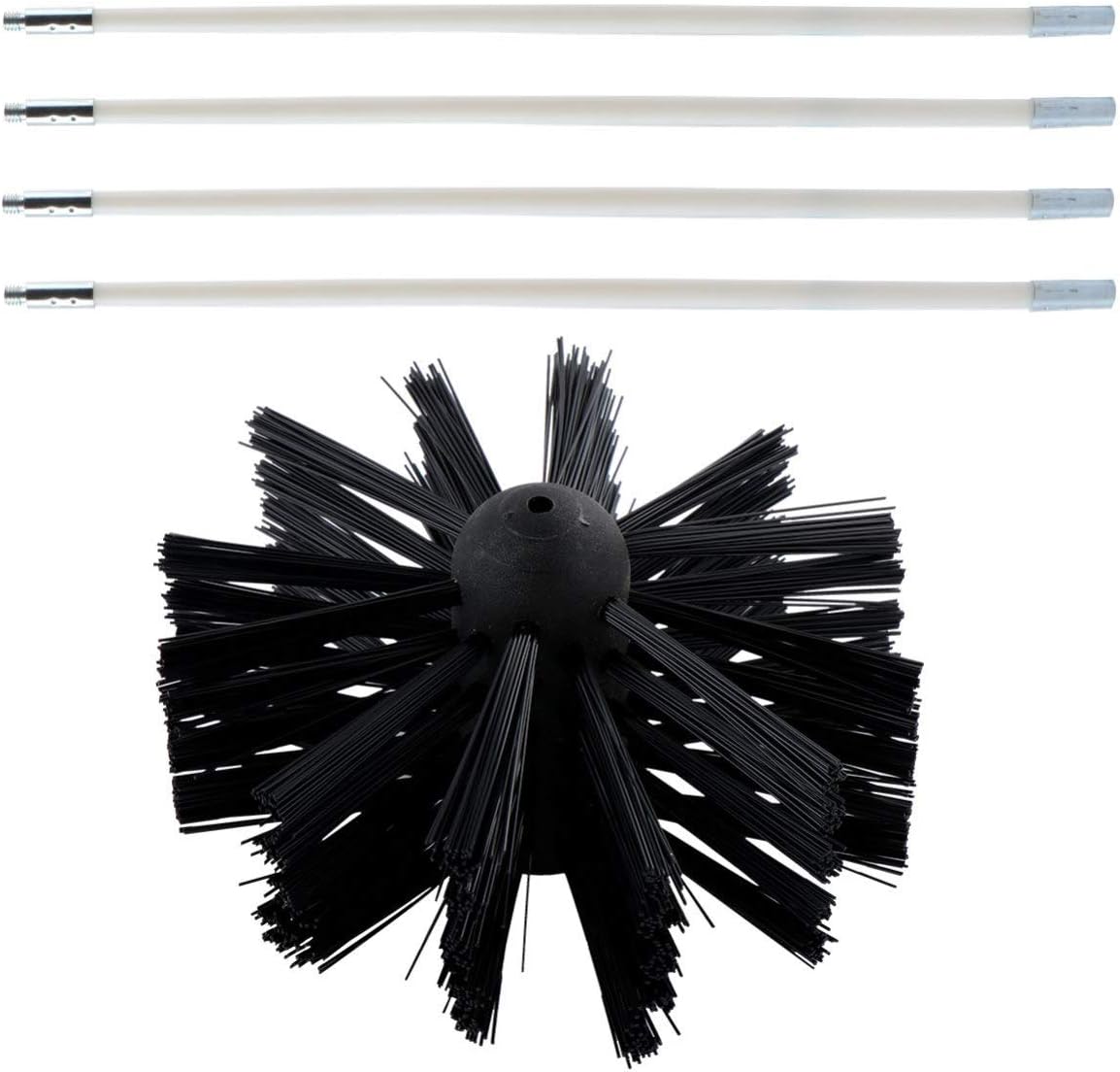 Amazon.com: ULTECHNOVO 1 Set Nylon Chimney Brush Synthetic Head Brush ...