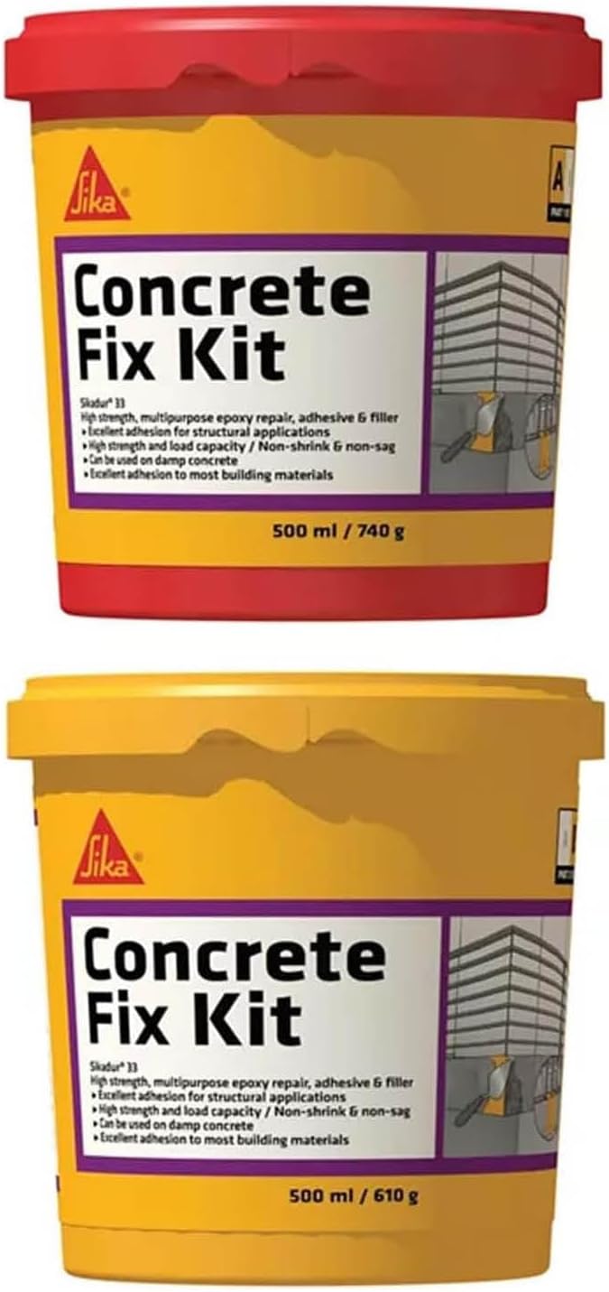 SIKA - Epoxy Resin - Sika Concrete Fix - Concrete Grey - Smooth-Paste ...
