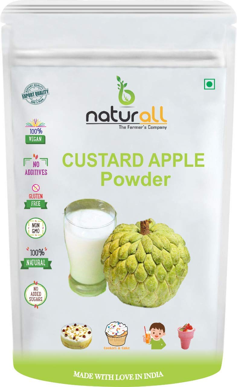 Amazon.com: Veena Custard Apple Fruit Powder | Sitaphal Powder | Dry ...