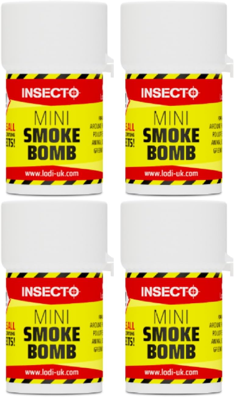 Insecto Smoke Bombs - Mini 3.5g (pack of 3) : Amazon.co.uk: Garden