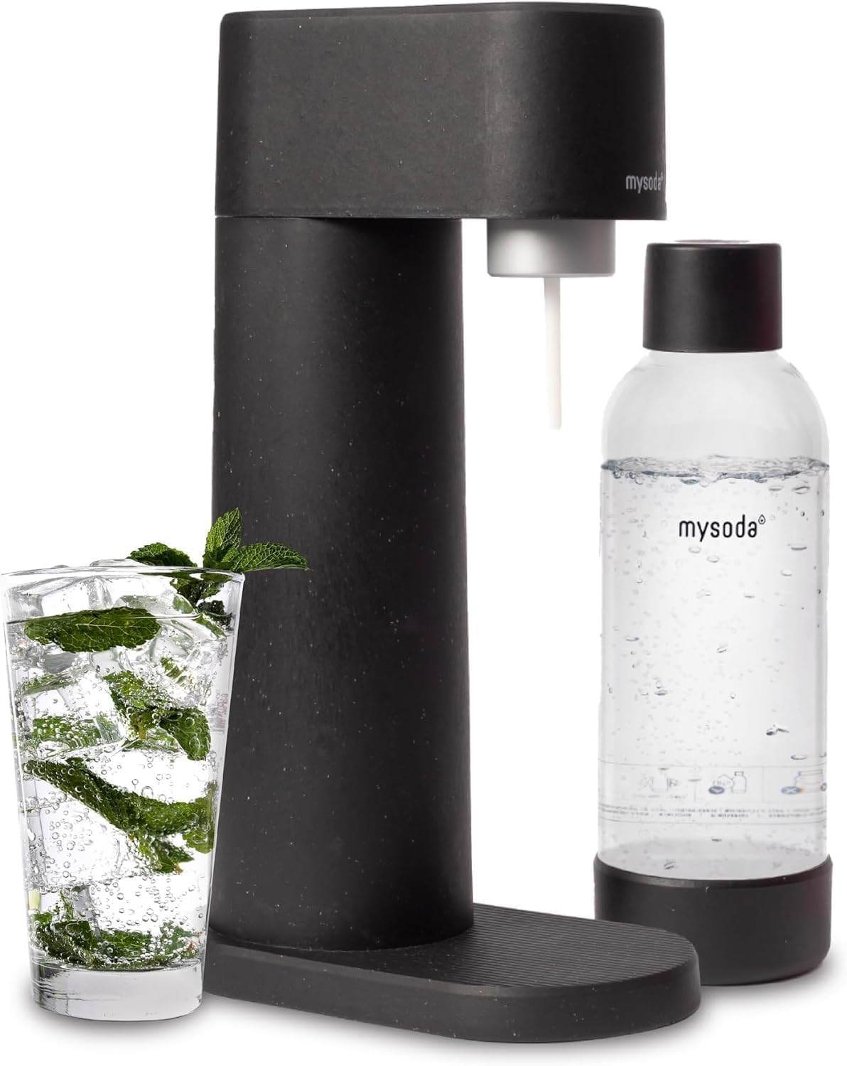 Amazon.com: SodaStream Gaia Sparkling Water Maker, Black: Home & Kitchen
