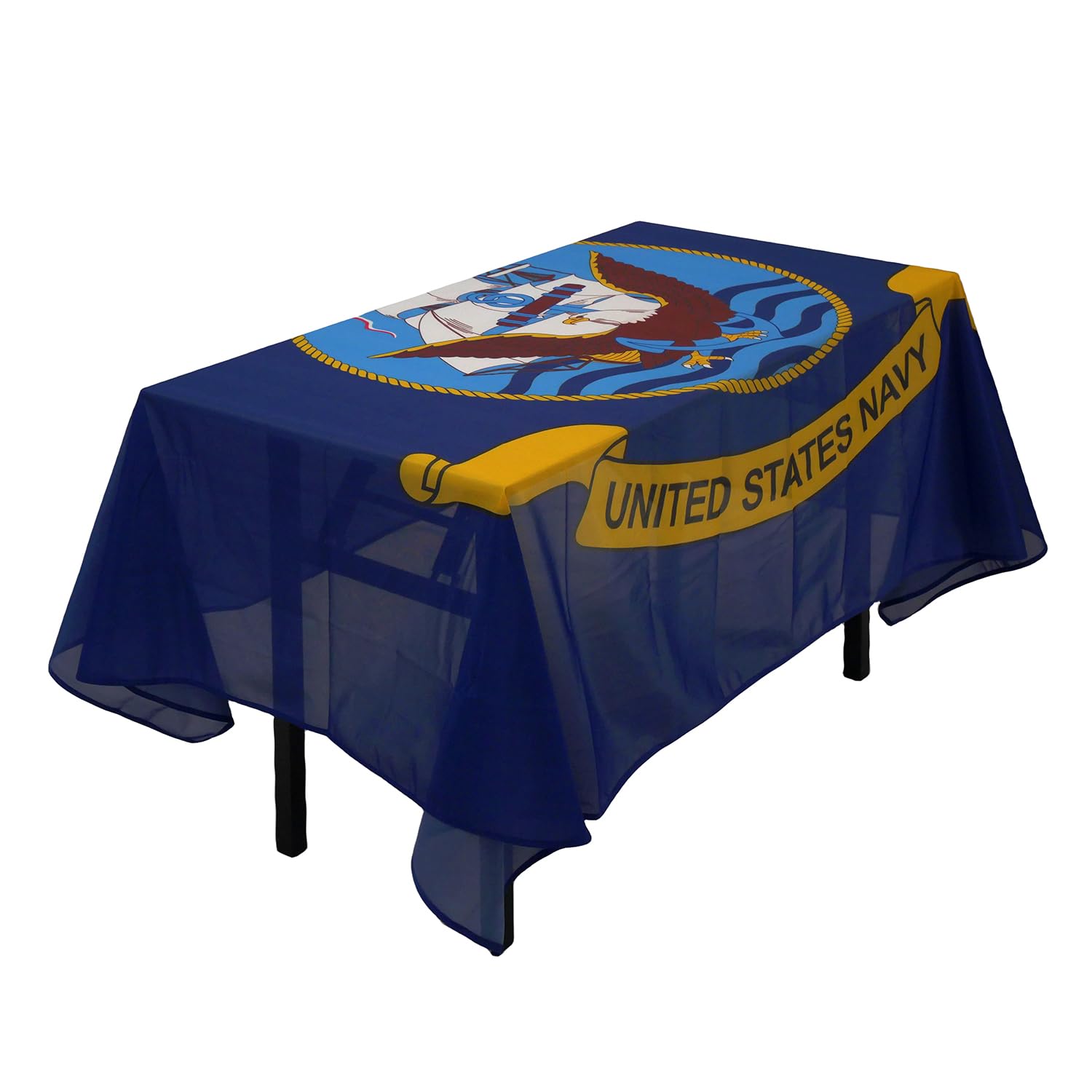 Amazon.com: MSFHHA Rectangular Tablecloth Navy Army Flag Tablecloth ...