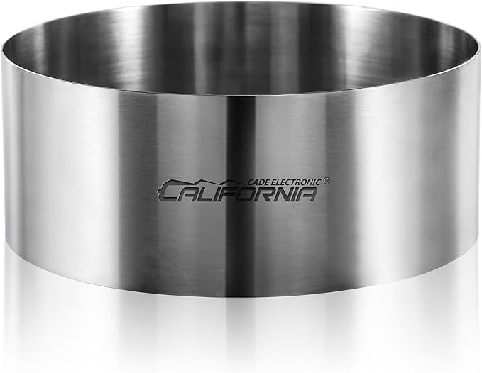 Amazon.com: CALIFORNIA CADE ELECTRONIC Cake Ring, 8 Inch Cake Rings for ...