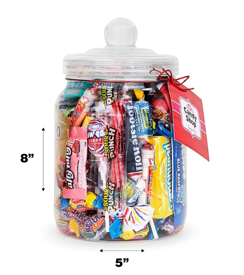Candy Jar Glass Candy Jars With Lids | New & Crafty Finds Crafty