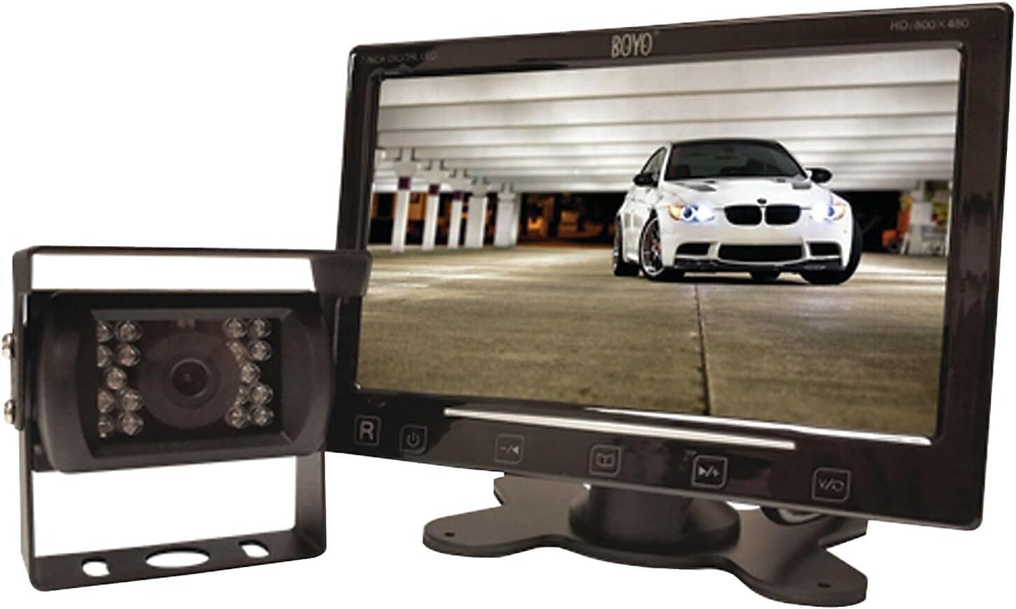 Amazon.com: BOYO VISION VTC307M - Vehicle Backup Camera System with 7â ...